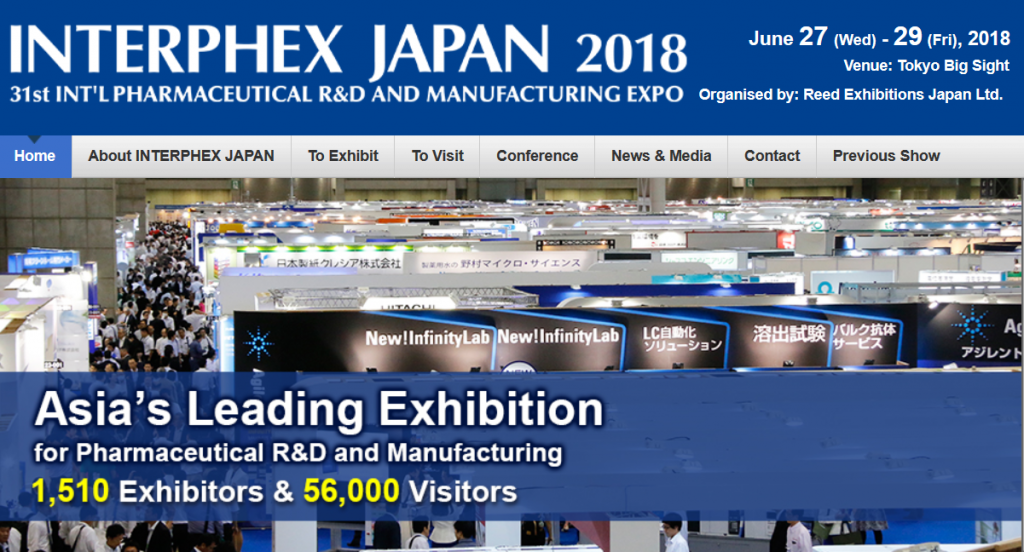 2018 INTERPHEX JAPAN, June 27-29｜News & Topics｜Rotary evaporator ...